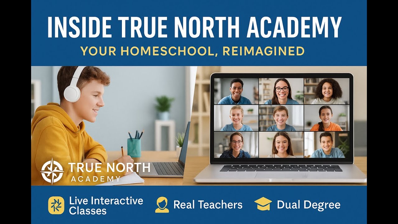 🎓 Tour True North's Virtual Campus | A Look Inside Our Live Online Homeschool Academy 🌐 - YouTube