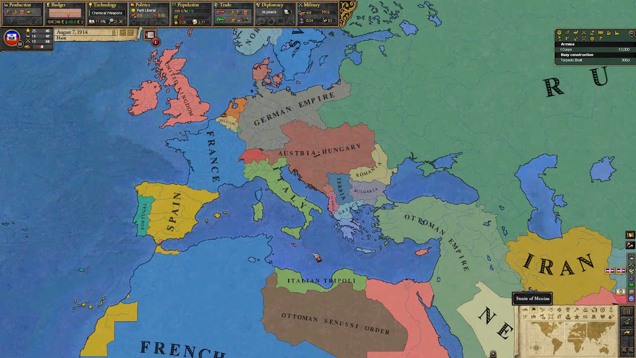 Victoria 2| WW1 timelapse - YouTube