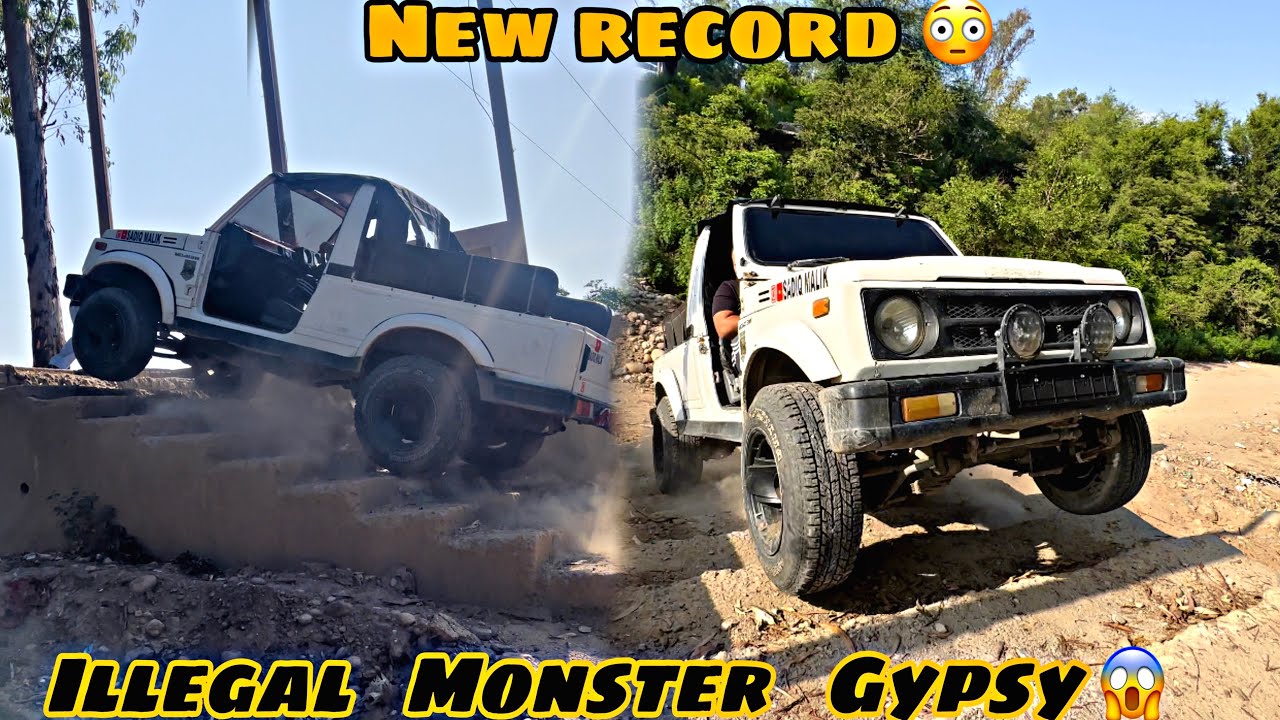 Aj Fir Apni Mini Rubicon (gypsy) Ne New record bna diya 😱 monster gypsy ...