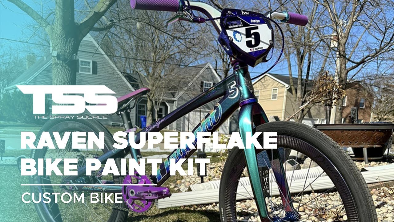 RAVEN SUPER COLORSHIFT BIKE PAINT KIT | CAR-REP | CUSTOM BIKE - YouTube