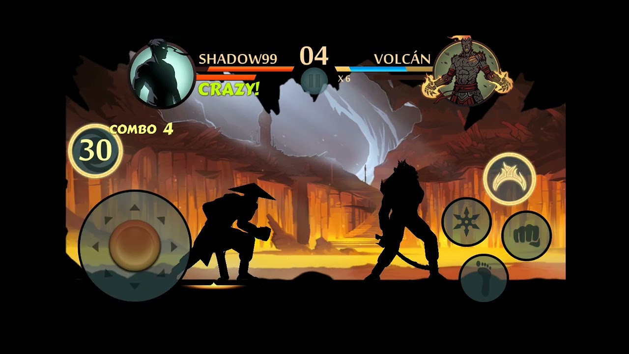 SHADOW FIGHT 2-Raid Volcán [Inframundo Nivel 1] (Modo Competitivo ...