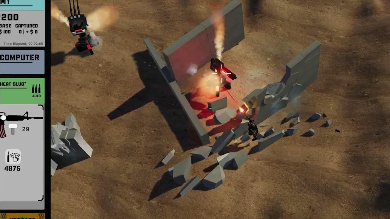 Erade Devlog - GamePlay Footage (3 min) with new Turrets - YouTube