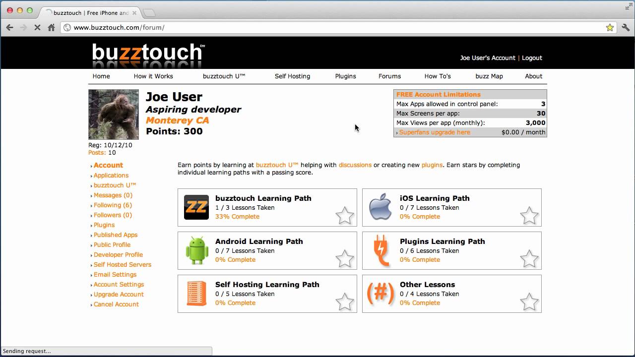 buzztouch Learning Path: Lesson 2, Control Panel Basics - YouTube