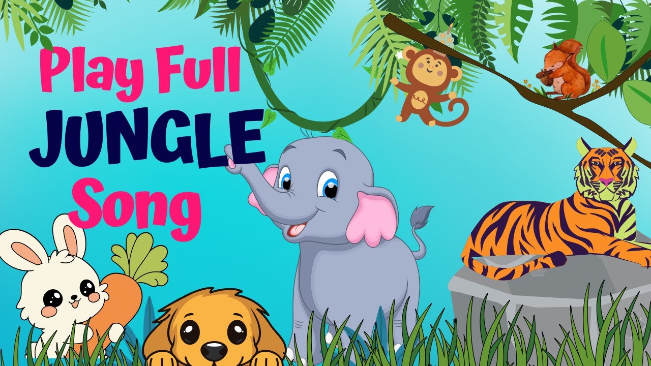 Playful Jungle Song 🐾 | Fun Animal Adventure for Kids | Dance, Laugh ...