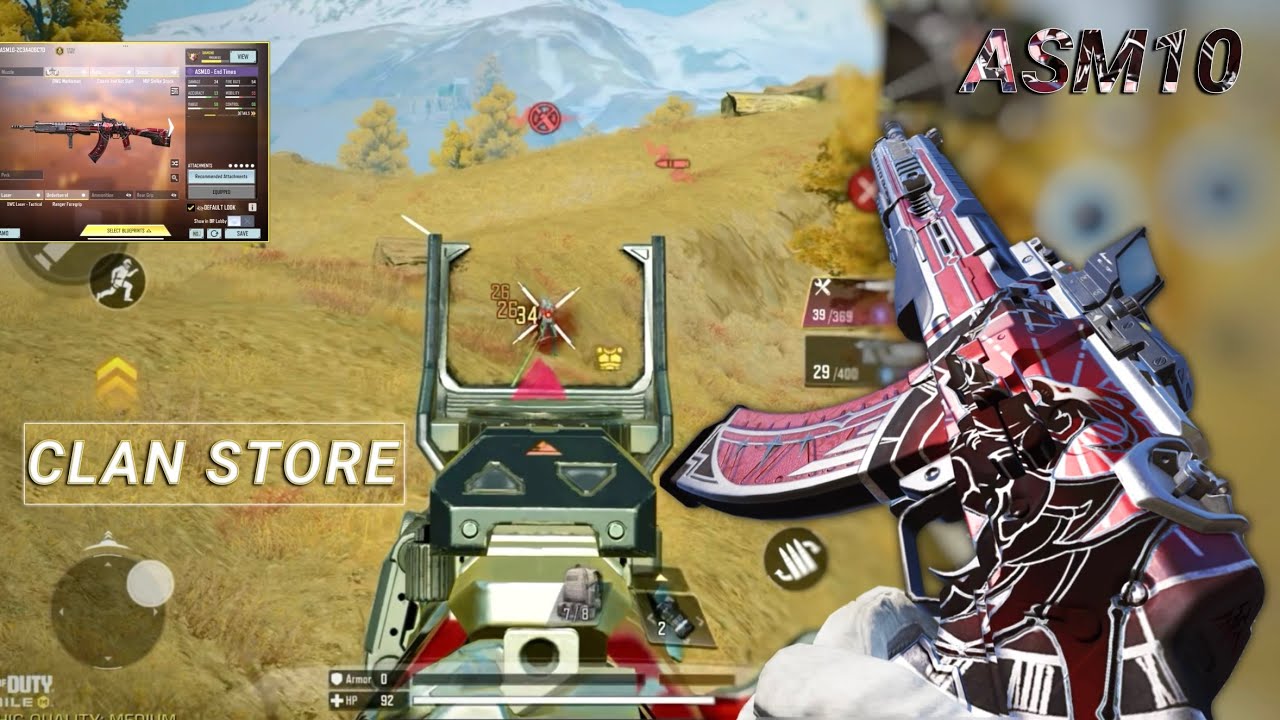 0 RECOIL in ANY RANGE + HIGH DAMAGE | BEST ASM10 GUNSMITH CODM BR | CODM BR GAMEPLAY - YouTube