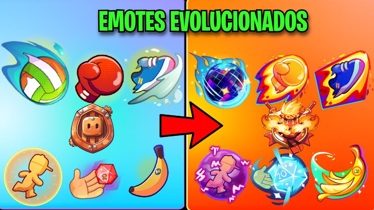 😱PROBÉ TODOS LOS EMOTES EVOLUCIONADOS EN STUMBLE GUYS *rotisimo*😨 - YouTube