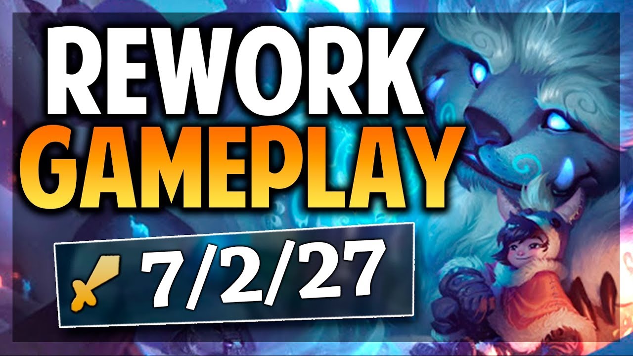 ¡NUNU REWORK GAMEPLAY! | IMPOSIBLE ESCAPAR DE ESTO! | League of Legends ...