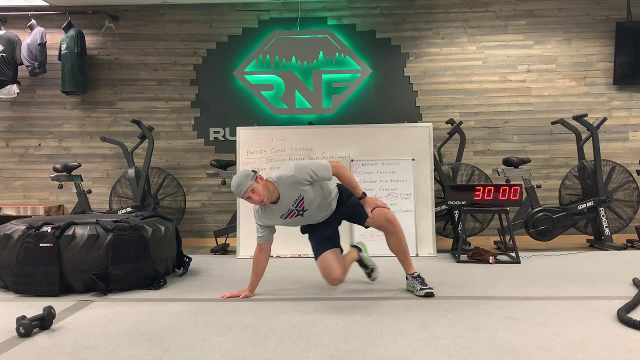 ABS + CRAWL PUSH-UPS CIRCUIT!!! - YouTube