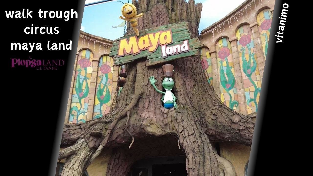 walk trough mayaland @Plopsland - YouTube
