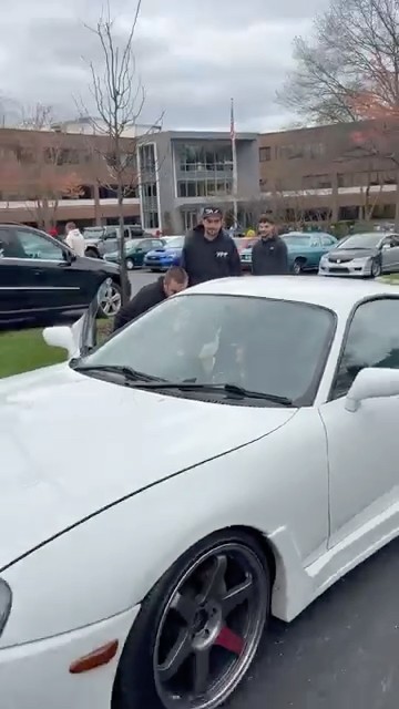 Supra Owner Lets Kid sit in His Dream Car 🥺 #shorts - YouTube