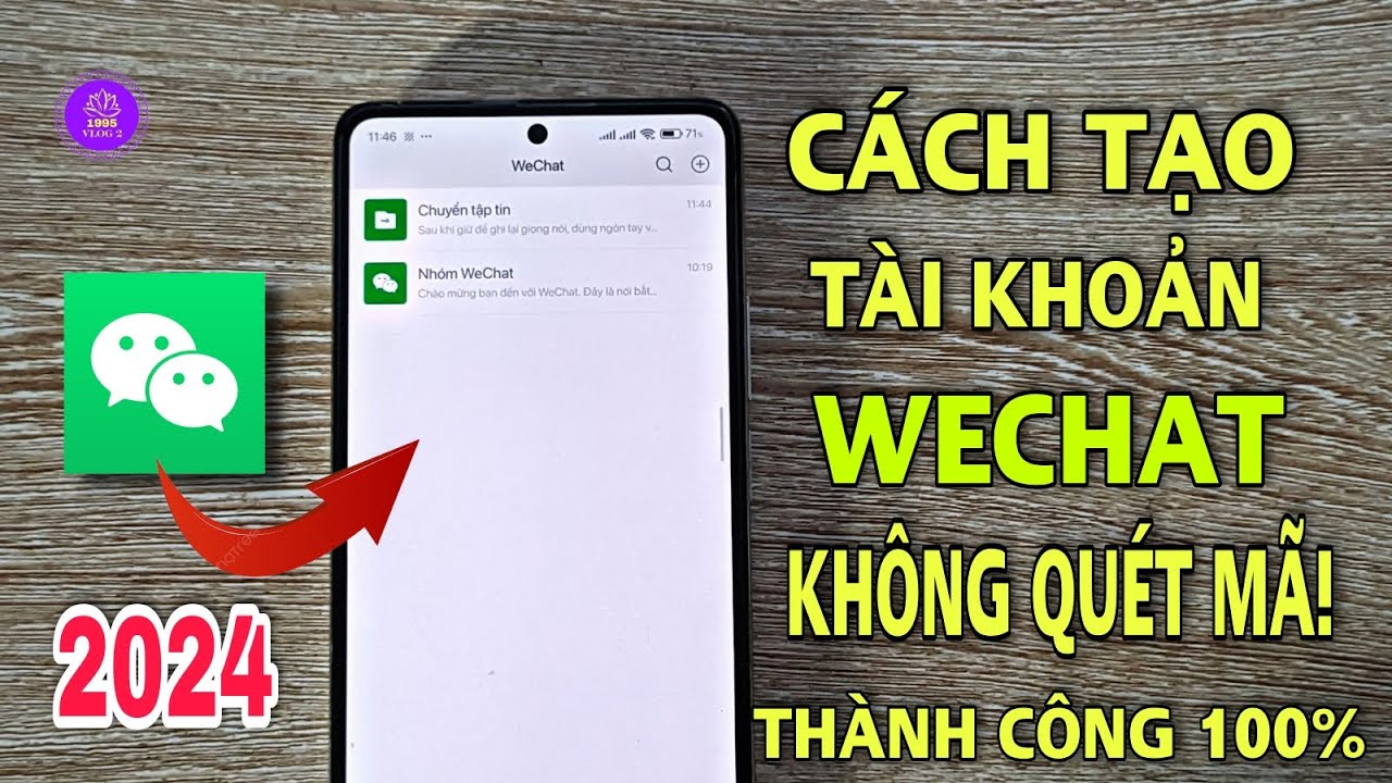 Cách Tạo Tài Khoản Wechat Không Cần Quét Mã QR 2024 Đơn Giản | 1995 Vlog - YouTube