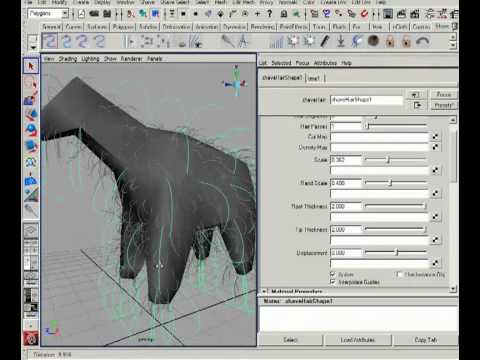 23.Introduction to Shave and a Haircut for Maya 2007.mp4 - YouTube