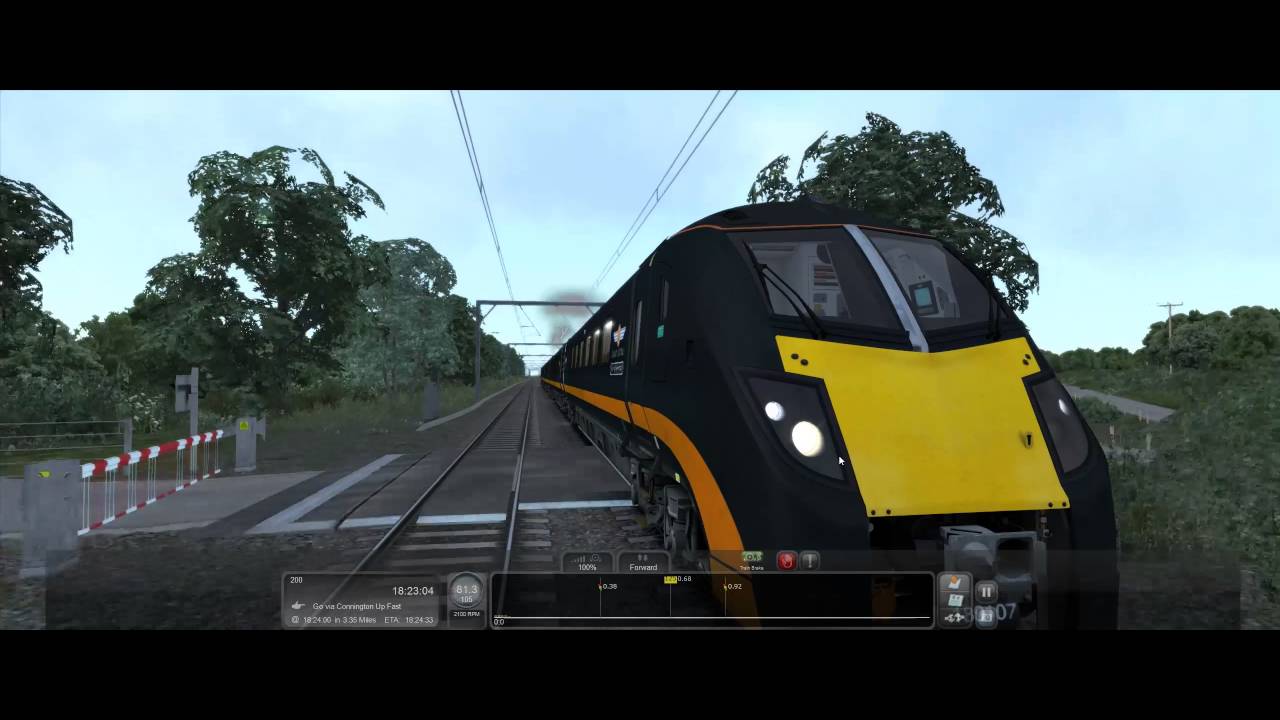 Train Simulator 2016- ECML London-Peterborough (part 1) - YouTube