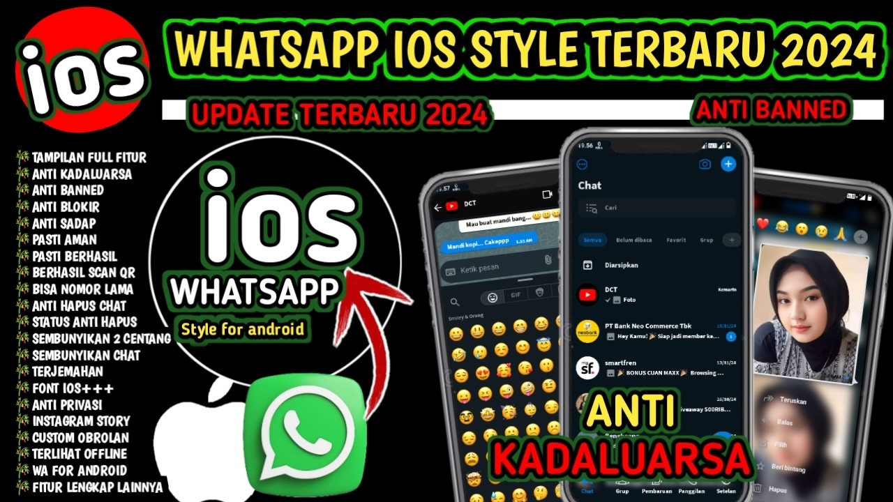 Mb Whatsapp Ios Terbaru 2024 • Whatsapp Ios Terbaru 2024 • Wa Mod 2024 ...