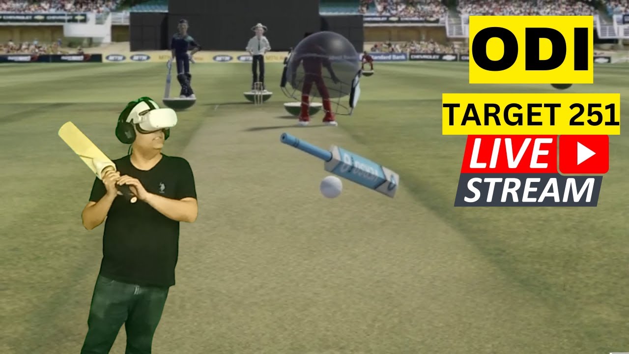 CRICKET CLUB VR | Target 107 | LIVE STREAM - YouTube