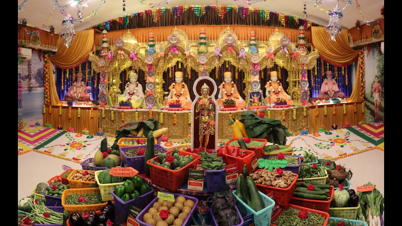 Hatdi Utsav 2020 at BAPS Swaminarayan Mandir, Tithal - YouTube
