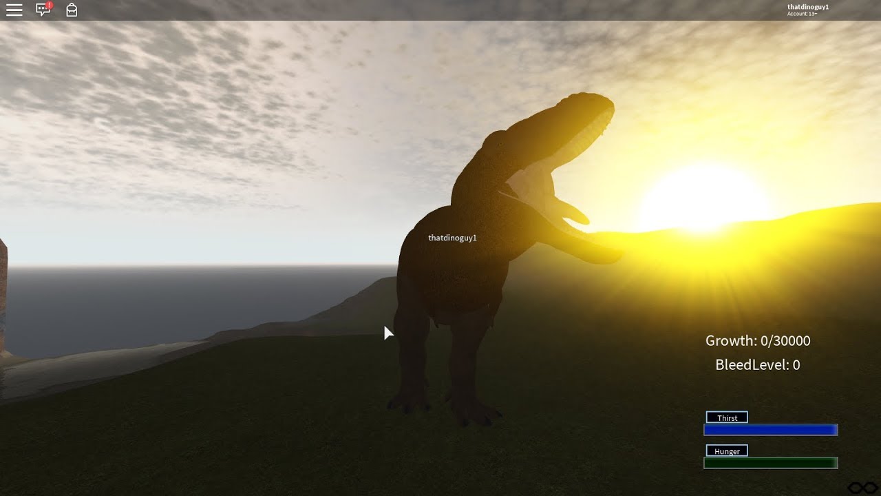 roblox primal life all dinosaurs - YouTube