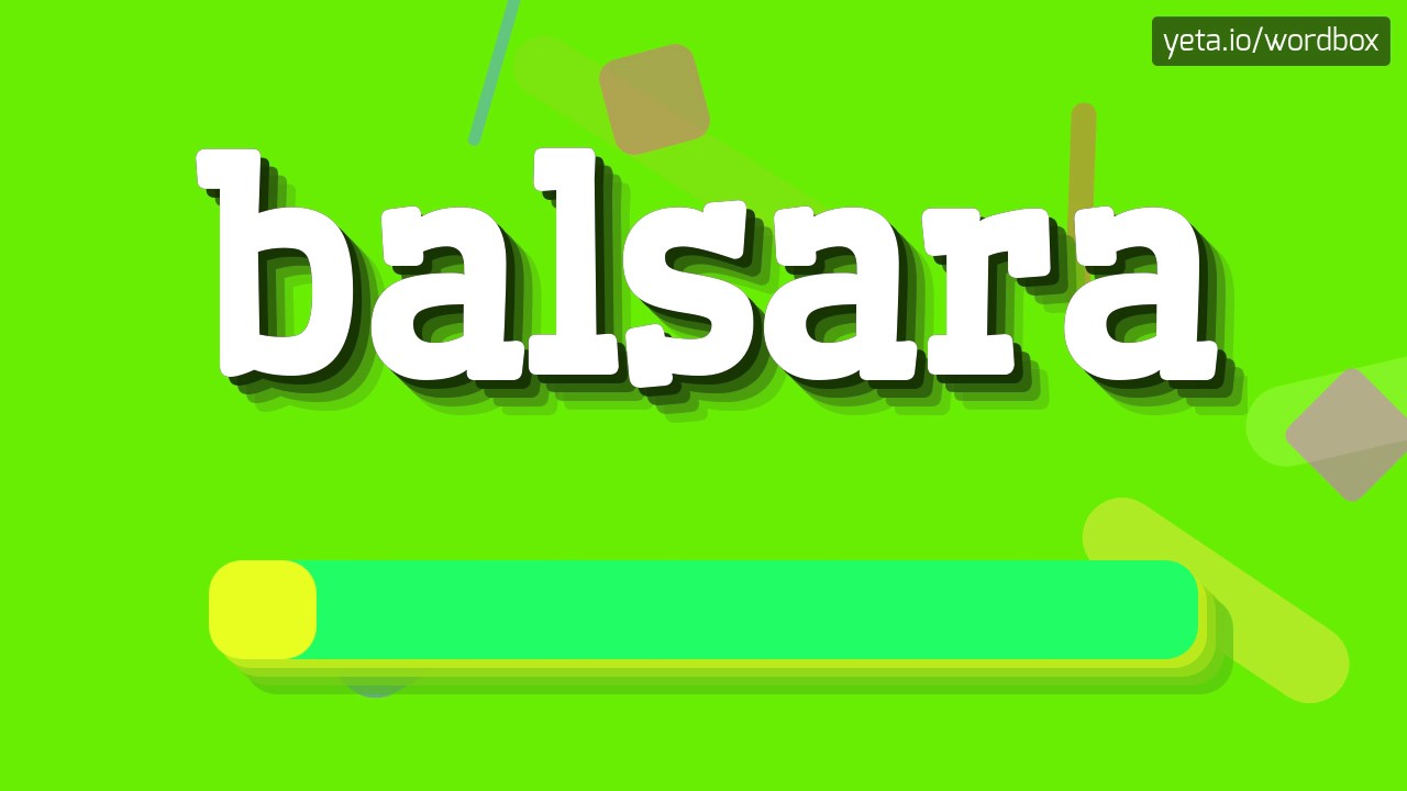 BALSARA - HOW TO PRONOUNCE IT!? - YouTube