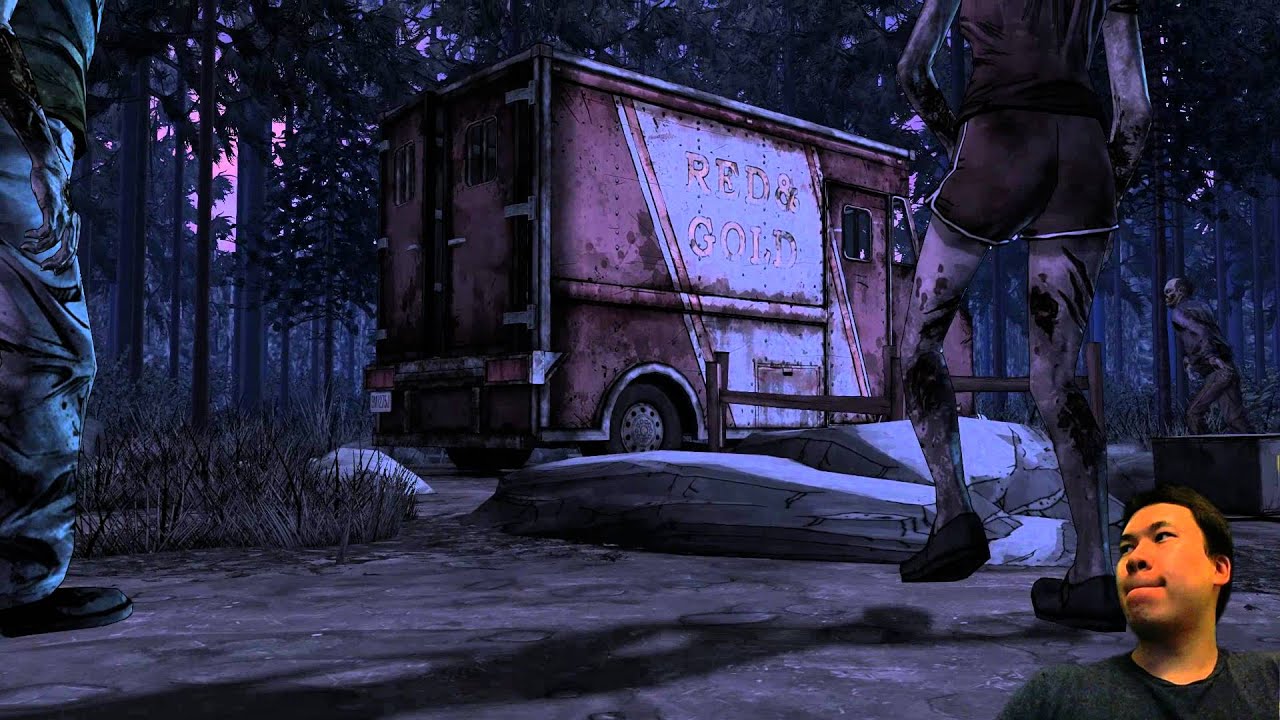 The Walking Dead Season 2 Ep 2 - Shield Your Face! (I'm scared moment ...