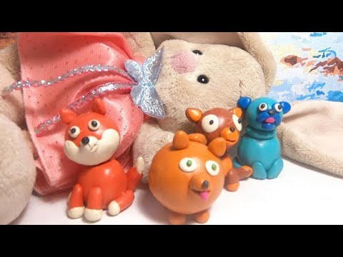 Plasticine craft/ interesting dogs story/DIY tutorial/hey clay - YouTube