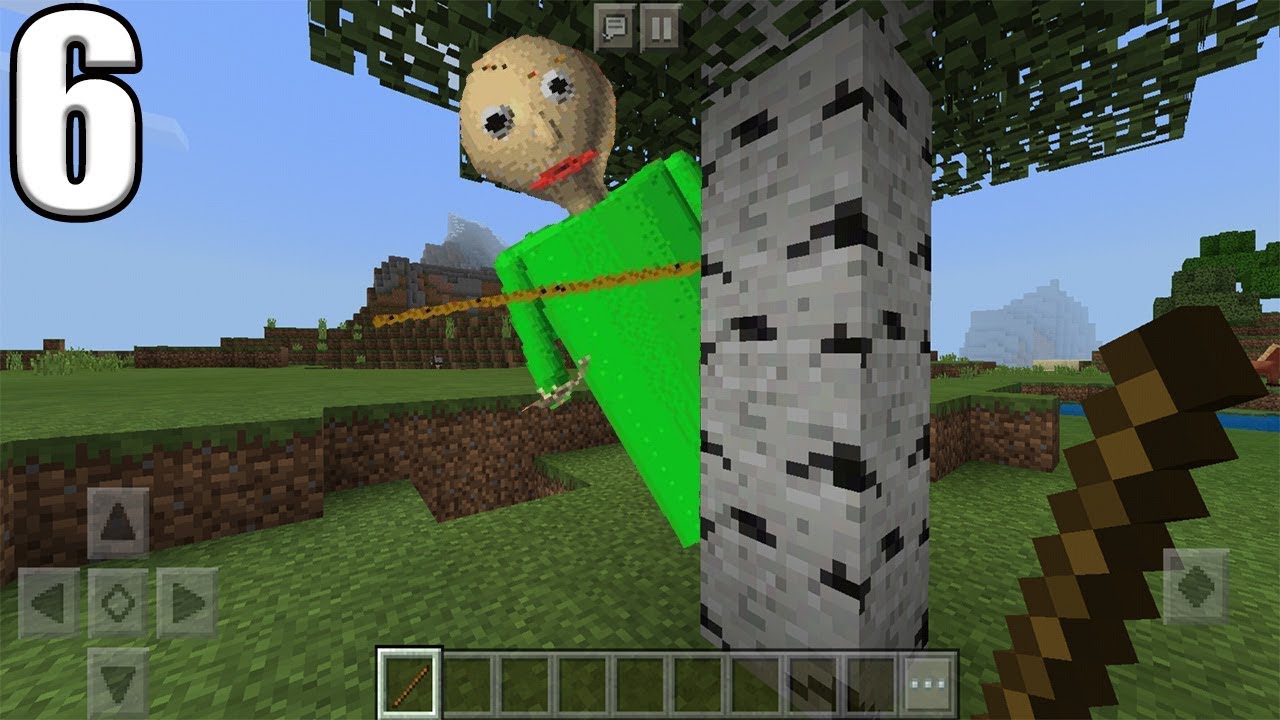 WE FOUND BALDI in Minecraft PE | Episode 6 - YouTube