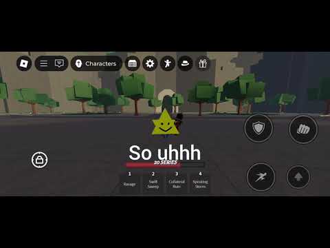 How to become a floating head in Roblox TSB - YouTube