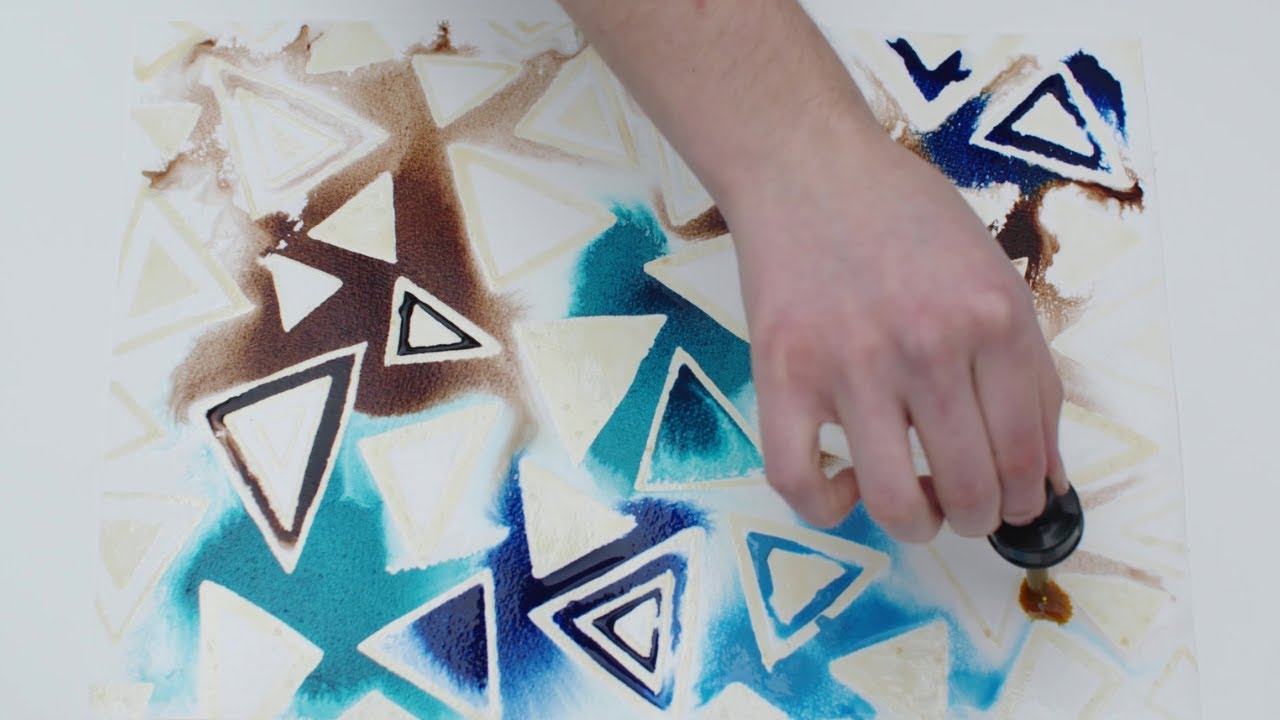 A Closer Look At Masking Fluid Medium | Short | Liquitex - YouTube