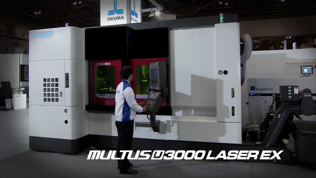 Okuma LASER EX Series1 - YouTube