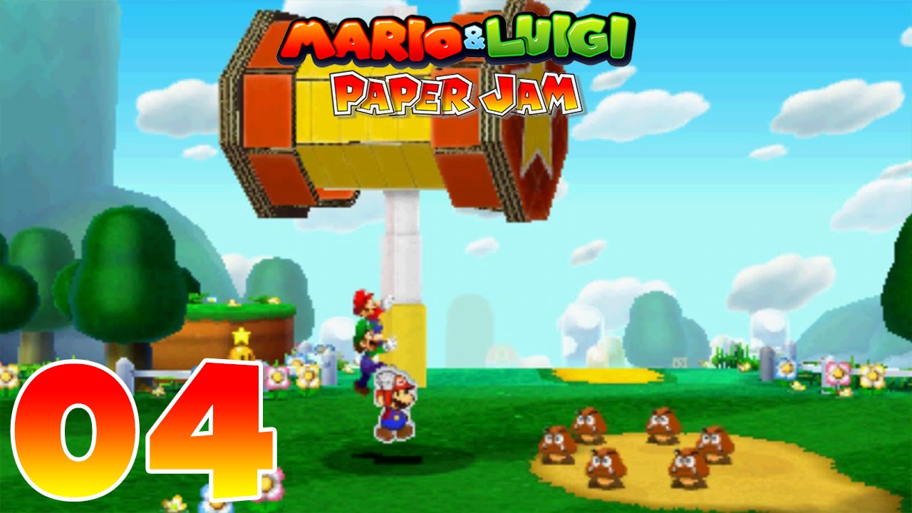 Mario & Luigi: Paper Jam - Episode 4: Trio Moves and Sprinting - YouTube