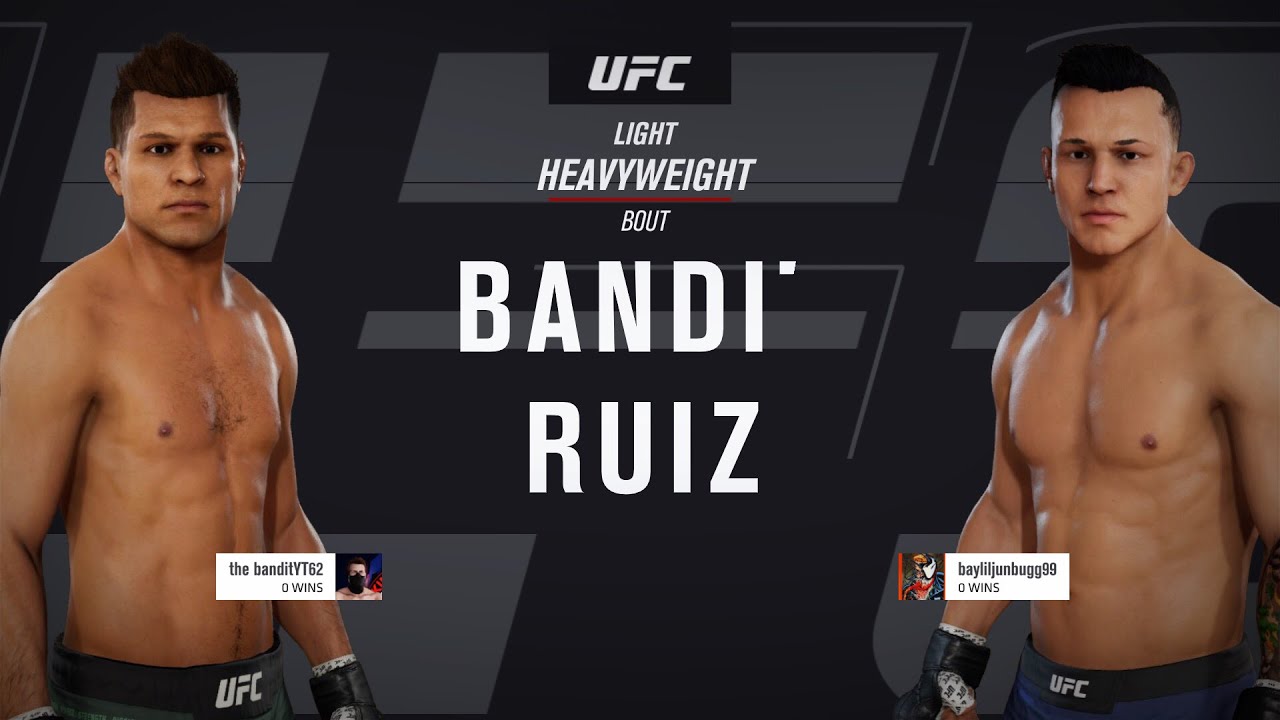 ufc 3 David Ruiz vs the bandit - YouTube