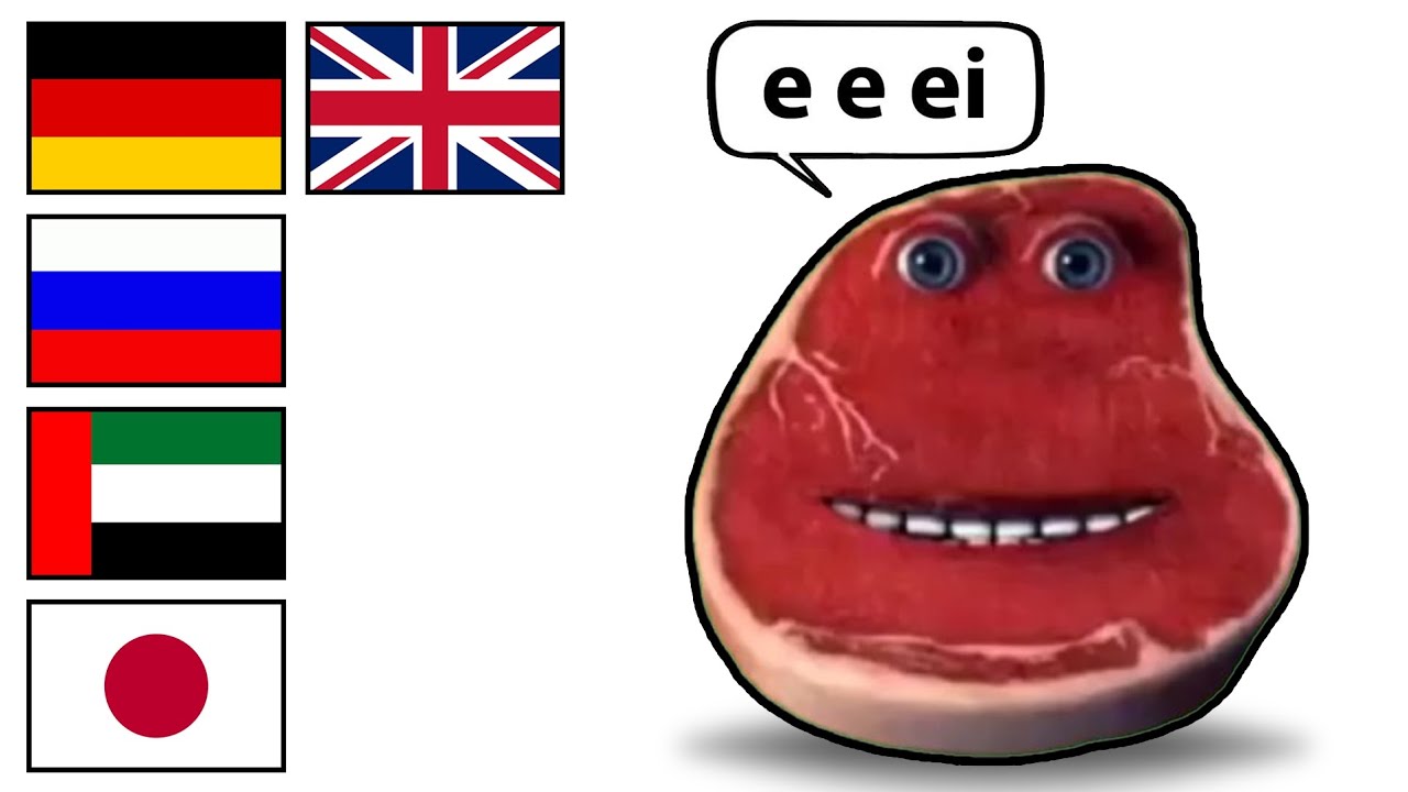 e e ei i'm on vacation in different languages - YouTube