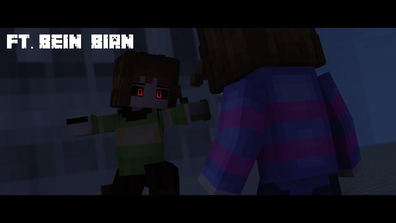 Frisk vs. Chara - Minecraft Fight Animation (Collab-ish with @beinbian ...