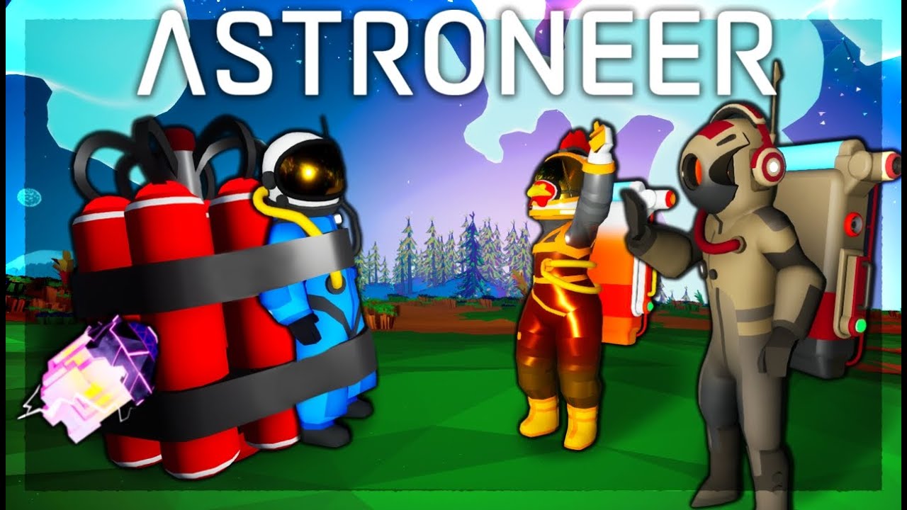 Astronauts EXPERIMENT on the NEW SPACE BOY | ASTRONEER - YouTube