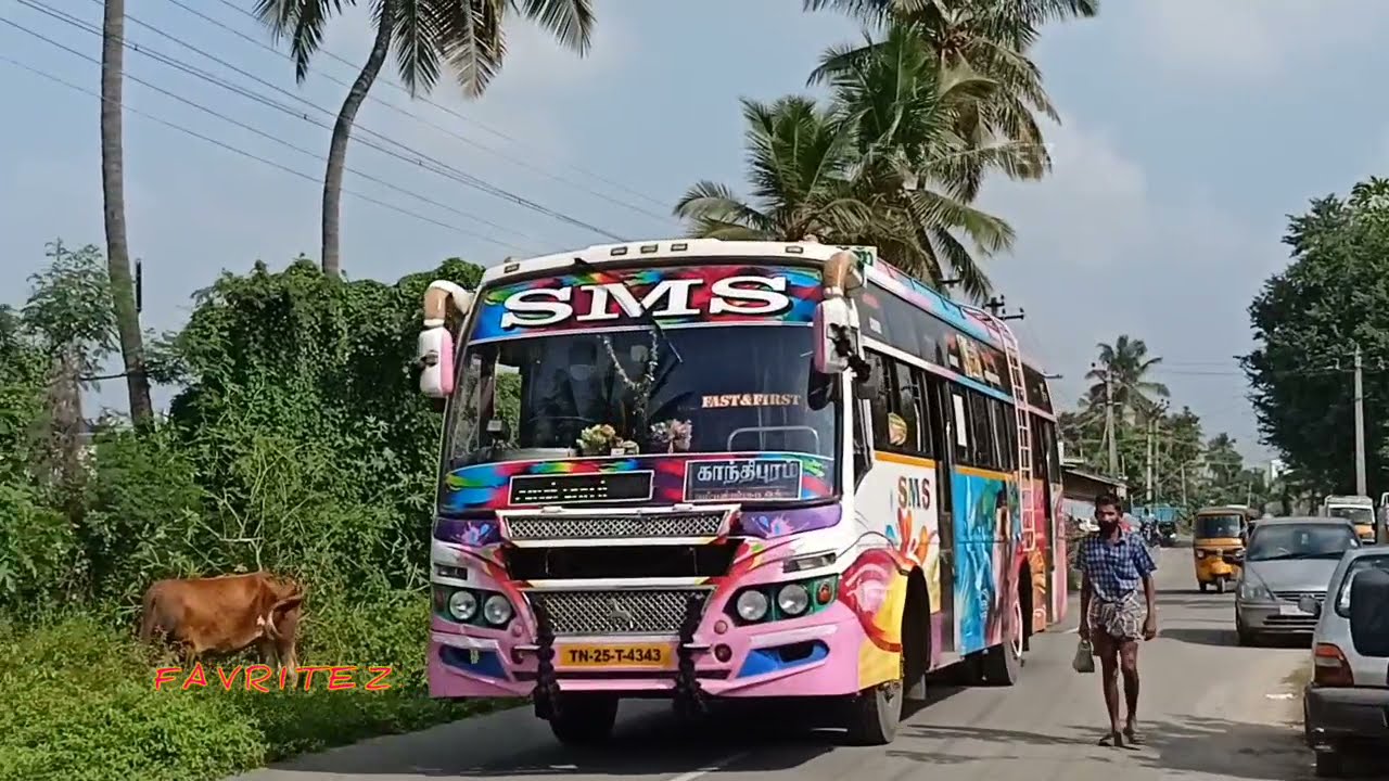 SMS BUS 🚍 | MONSTER 🤜😎🤛 | SAKTHI MOTOR SERVICE 🧡 | COIMBATORE ...