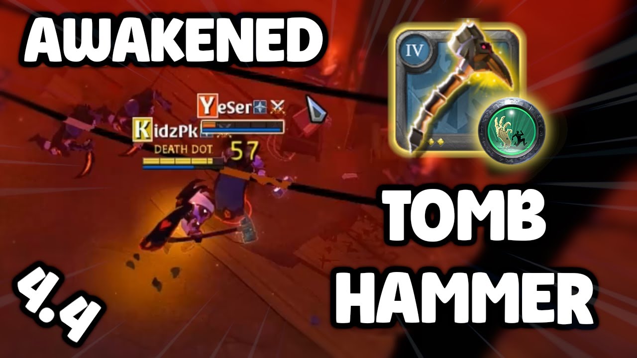 Awakened Tombhammer in CD'S on Albion Online - YouTube