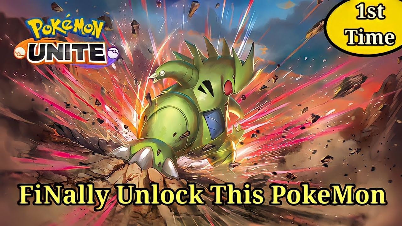 Tyranitar Best Gameplay With Stone Edge And Sand Storm Combo Attack😱😱(Pokemon unite) || Gaming ...