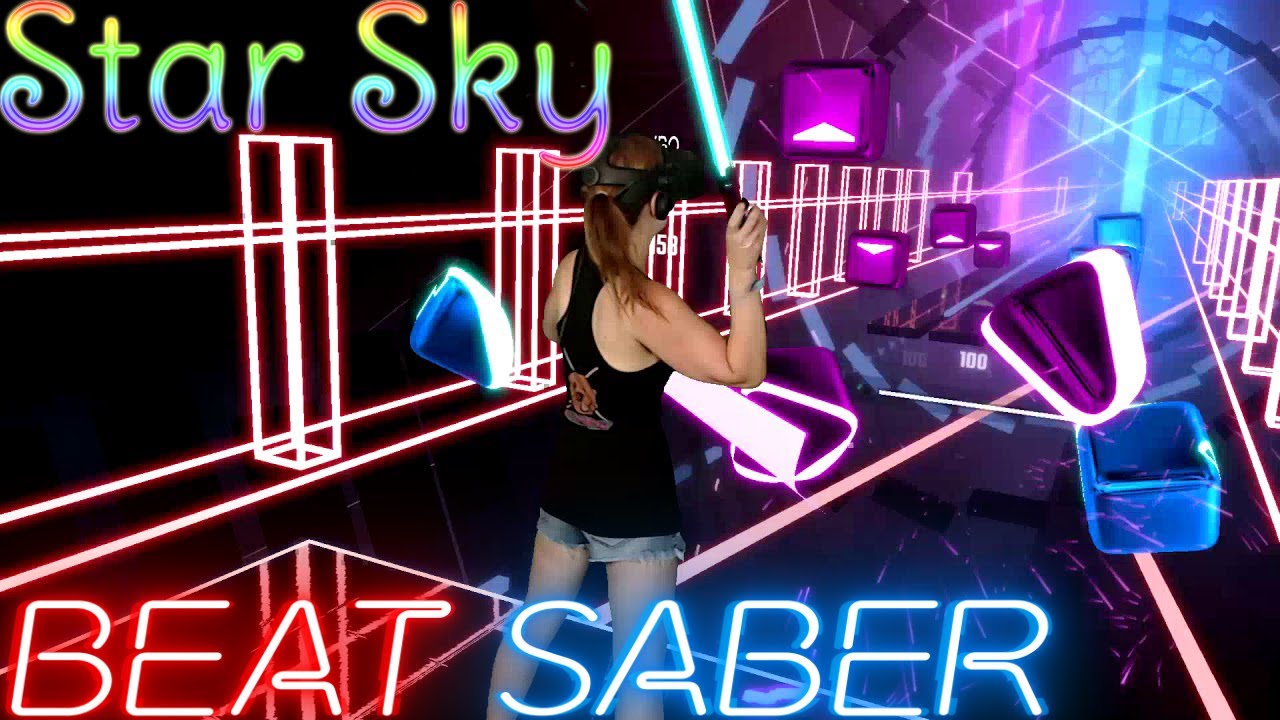 Beat Saber || Star Sky by Two Steps From Hell (Expert) First Attempt ...