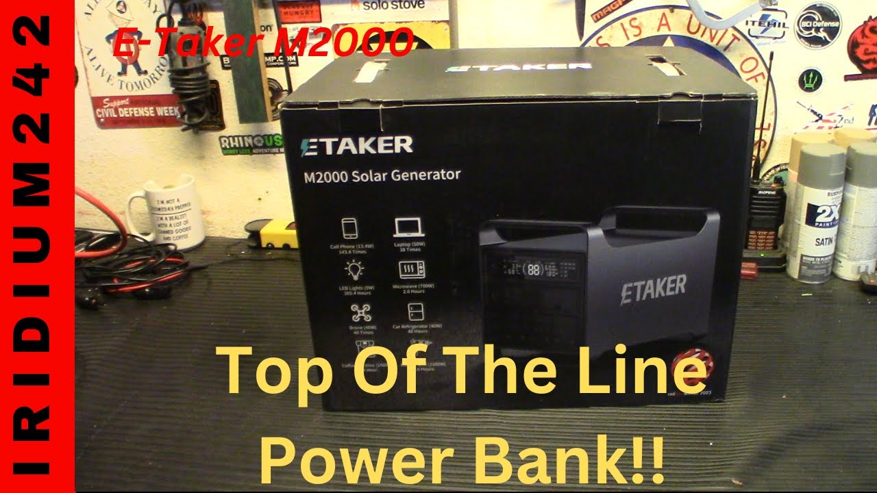 E-Taker M2000 With The F1000 Fast Charger Is The Best!! - Iridium242 ...