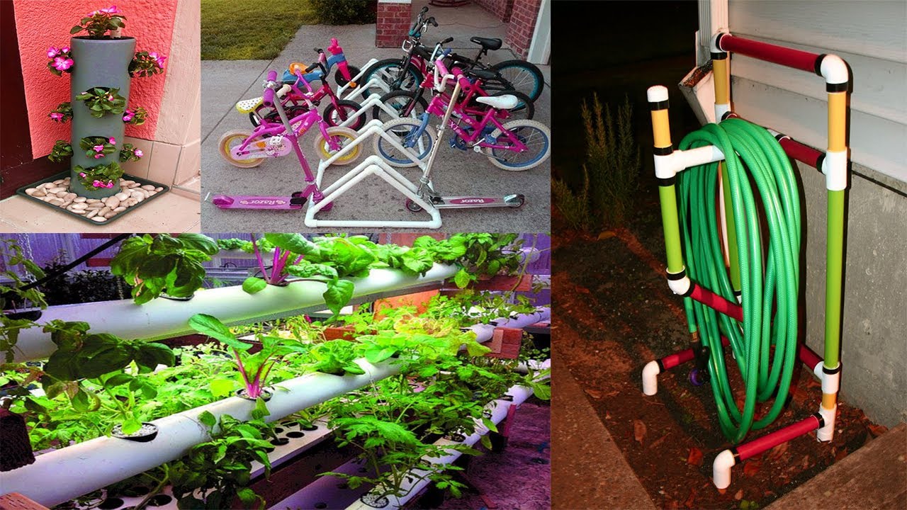 51 Great ideas with PVC Pipe - PVC Pipe Decorating Ideas # ...