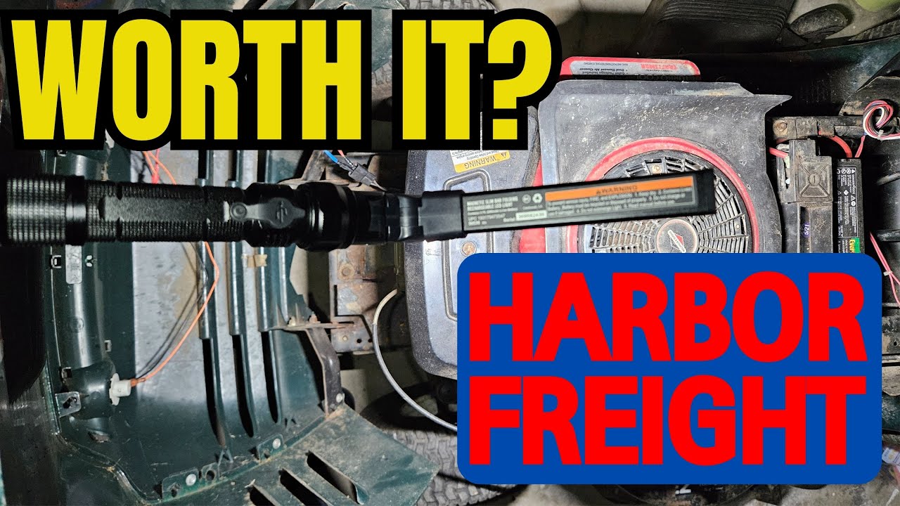 Harbor Freight's Slim Work Light: Shockingly Good Or Just Cheap? - YouTube