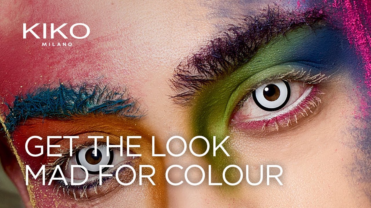 Kiko Milano - Tutorial Halloween in Kikoland: Mad For Colour Look - YouTube