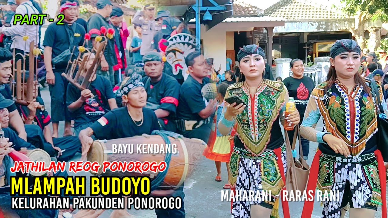 Jathilan Reog Ponorogo, Maharani Raras Rani Malla Kitty Nitta iringan ...