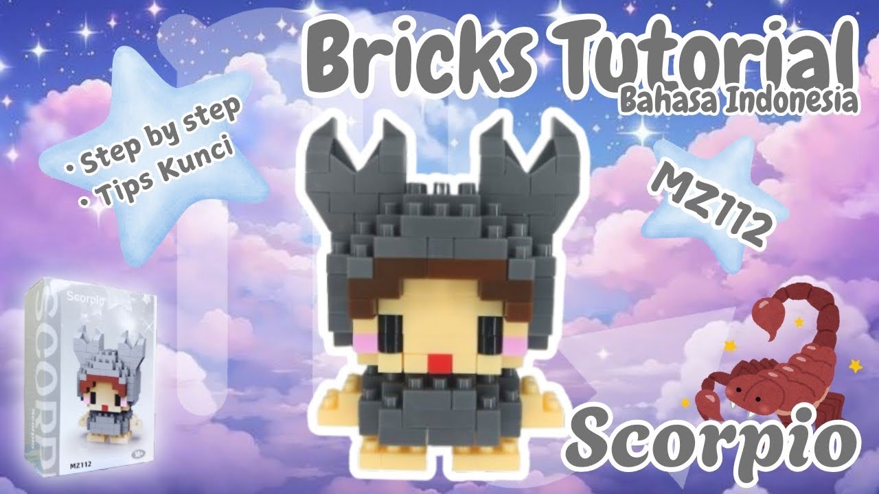 How to Build a Bricks Zodiac Scorpio MZ112 I Tutorial Lego Bricks Mini ...
