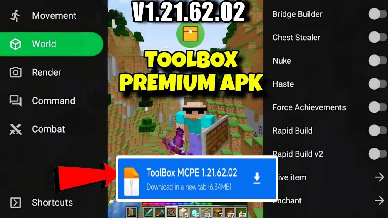 MCPE Toolbox Latest version for Minecraft 1.21.62.02 Download Toolbox ...