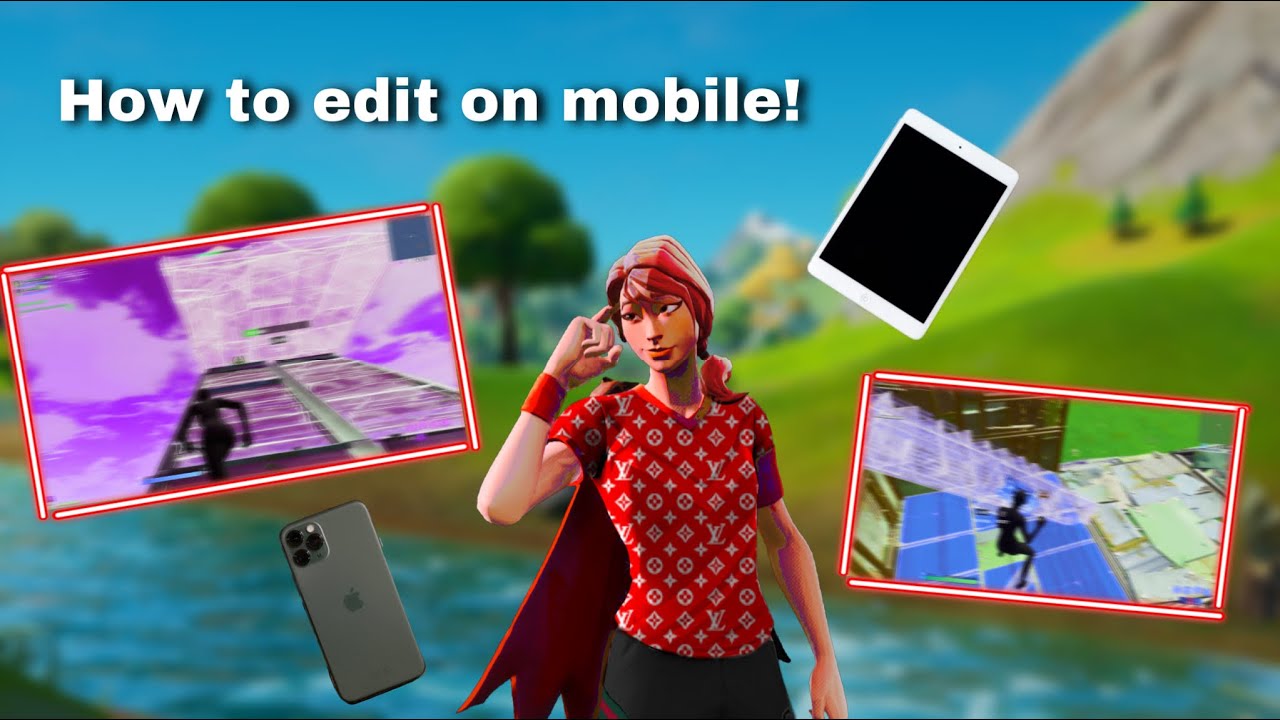 How to edit fortnite montages like a PRO on Mobile (tutorial) - YouTube
