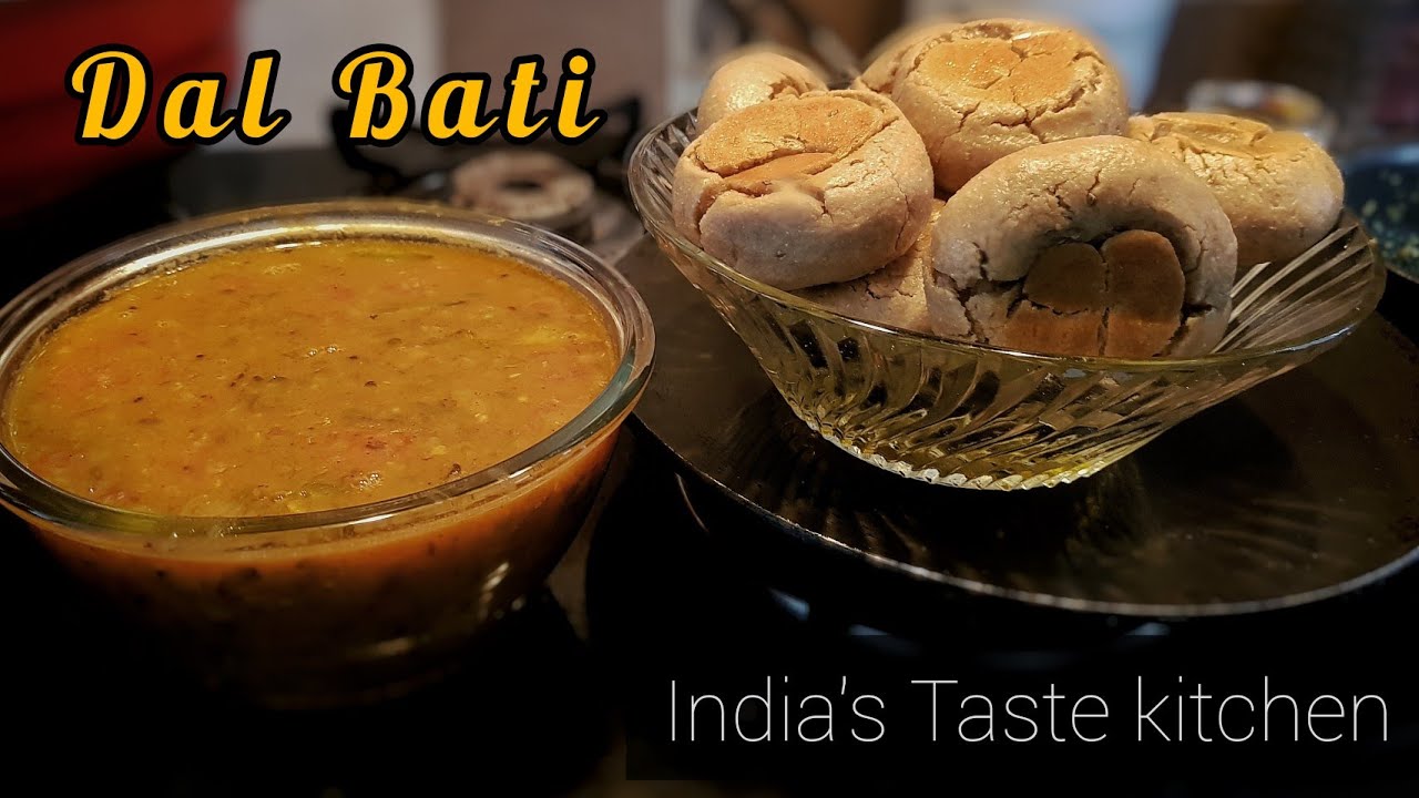 Dal Bati Receipe | Rajasthani |Shravan special | Easy Recipe | India's ...