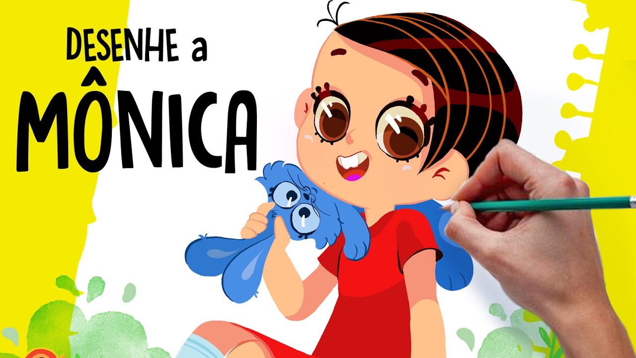 COMO DESENHAR a MÔNICA ANIME - TURMA DA MÔNICA | DRAWING MONICA ...