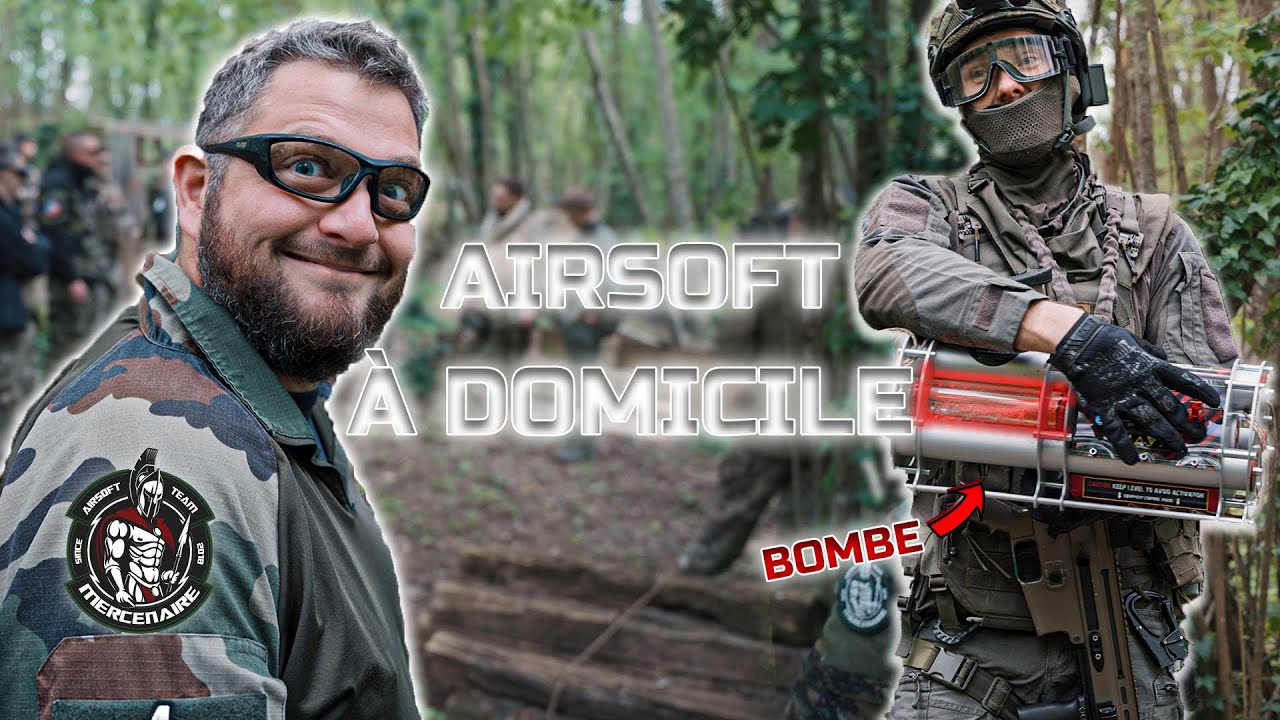 Les coulisses d'une partie d'AIRSOFT ! - YouTube