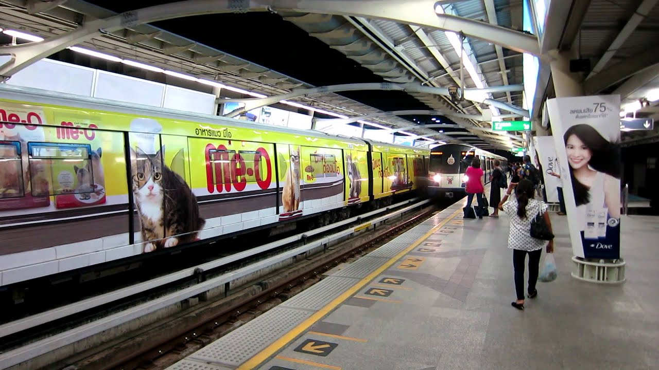 Sala Daeng BTS station in Bangkok - YouTube