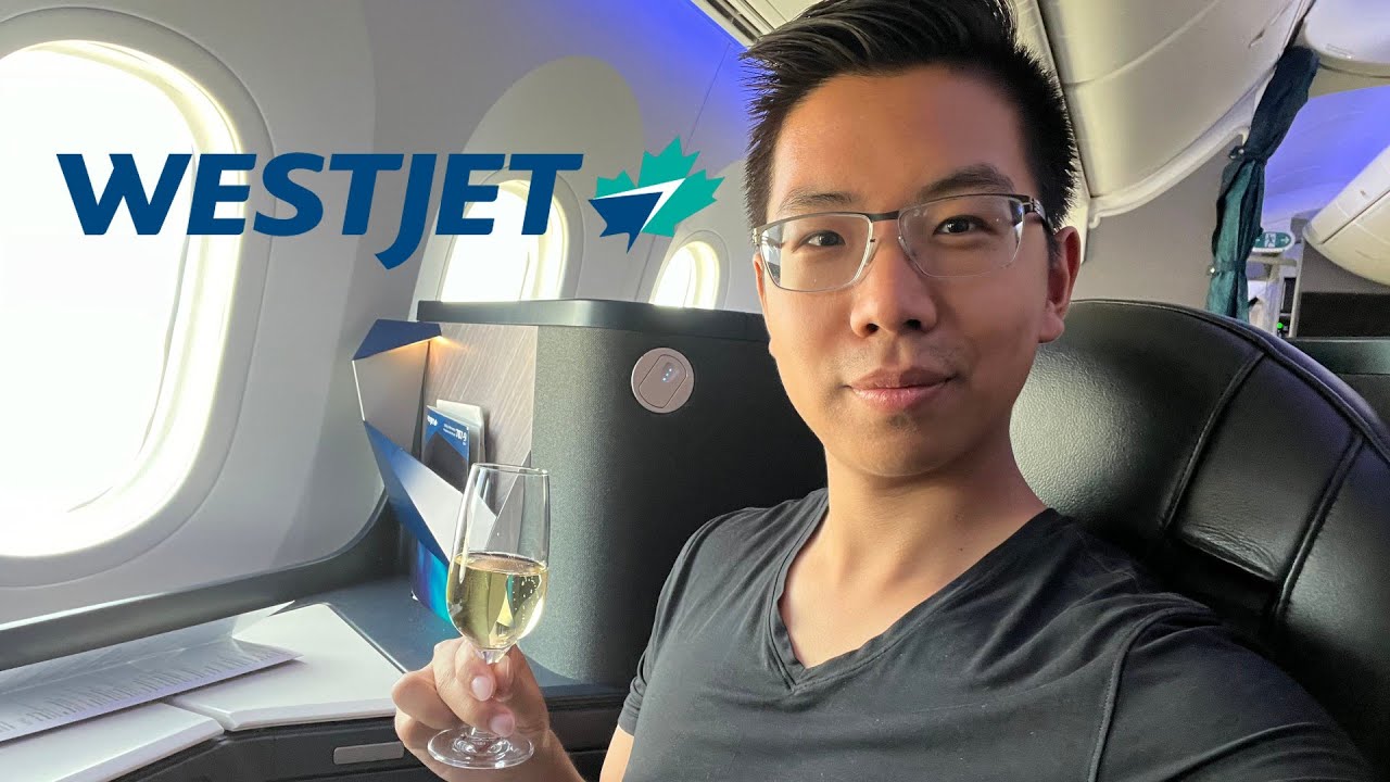 I Flew WestJet Business Class (Boeing 787-9 Dreamliner) - YouTube